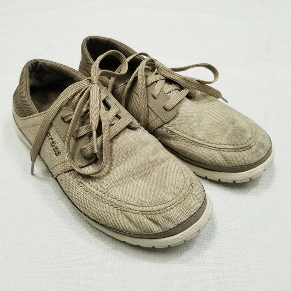 CROCS | Shoes | Crocs Santa Cruz Playa Lace Up Sneakers With Classic ...